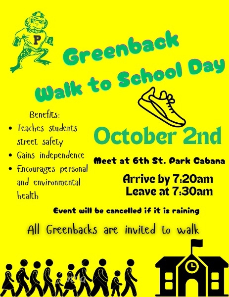PRATT USD 382 - Walk to School Day